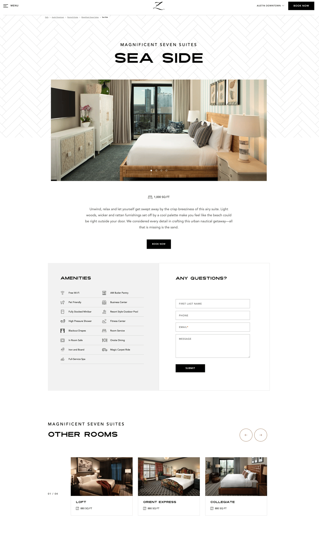 10 Hotel Room Detail Pages to get inspired